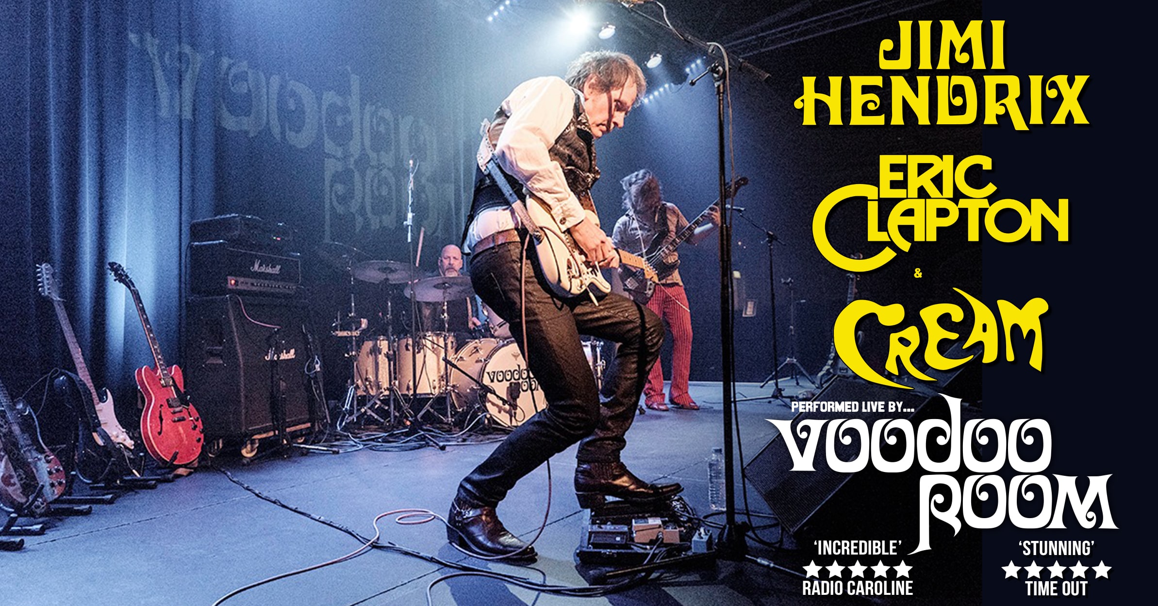Voodoo Room: A Night of Hendrix, Clapton & Cream - The Princess Theatre ...